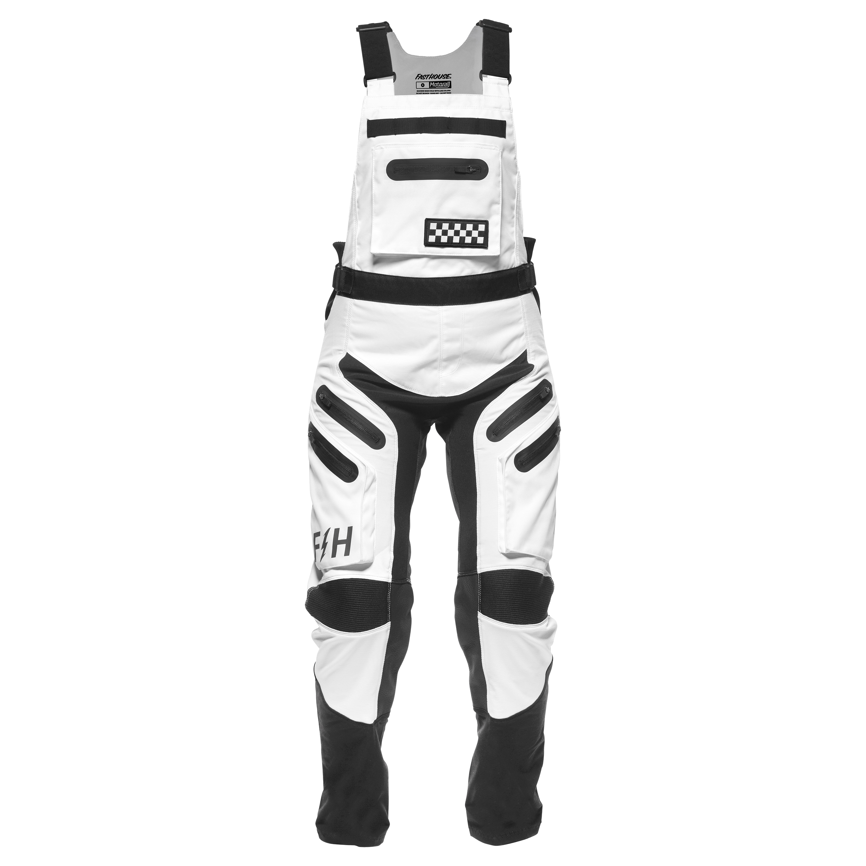 Fasthouse Motorall MX Womens Bib (2, White/Black) 197168035620 | eBay