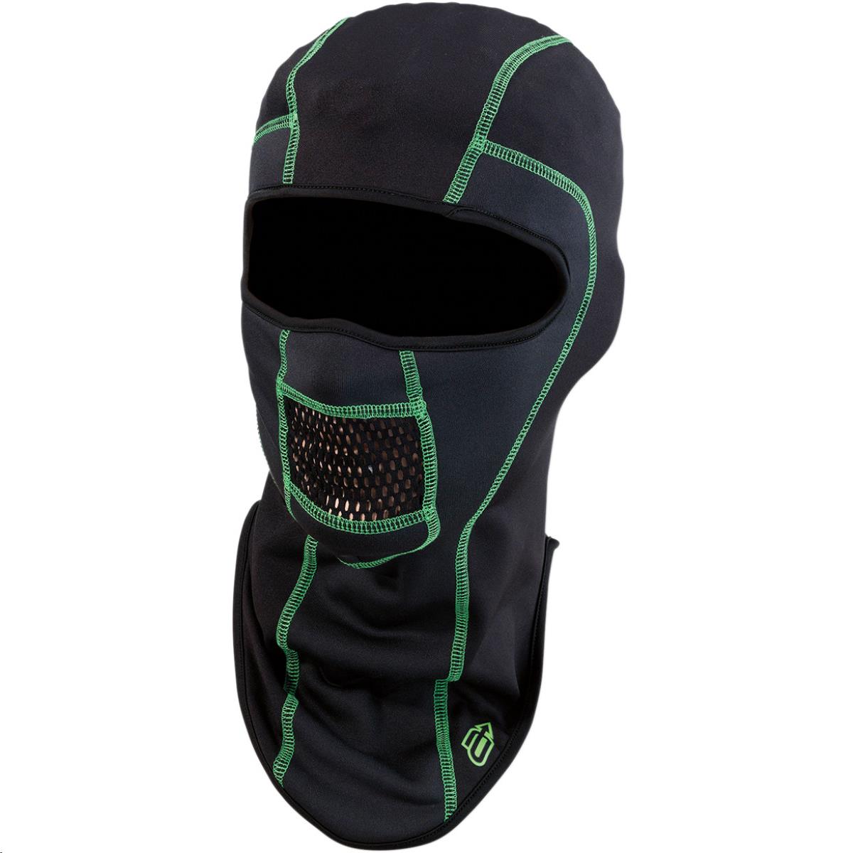 Arctiva Pro Stretch Balaclava (One Size Fits Most, Black/Green) | eBay