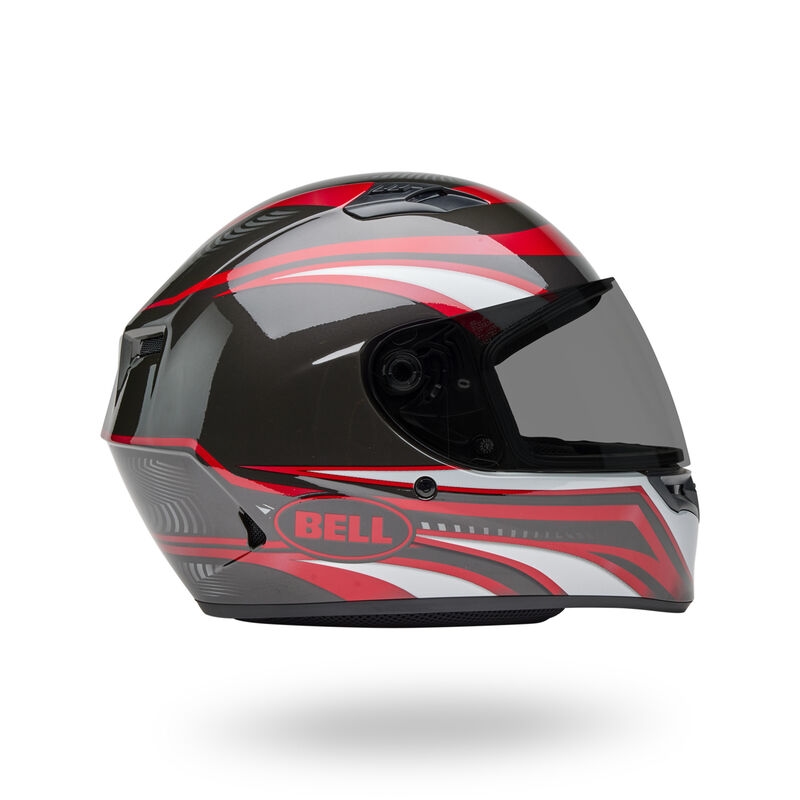 Bell Helmets Qualifier Conduit Helmet (Medium, Red/Silver) 196178113069 ...